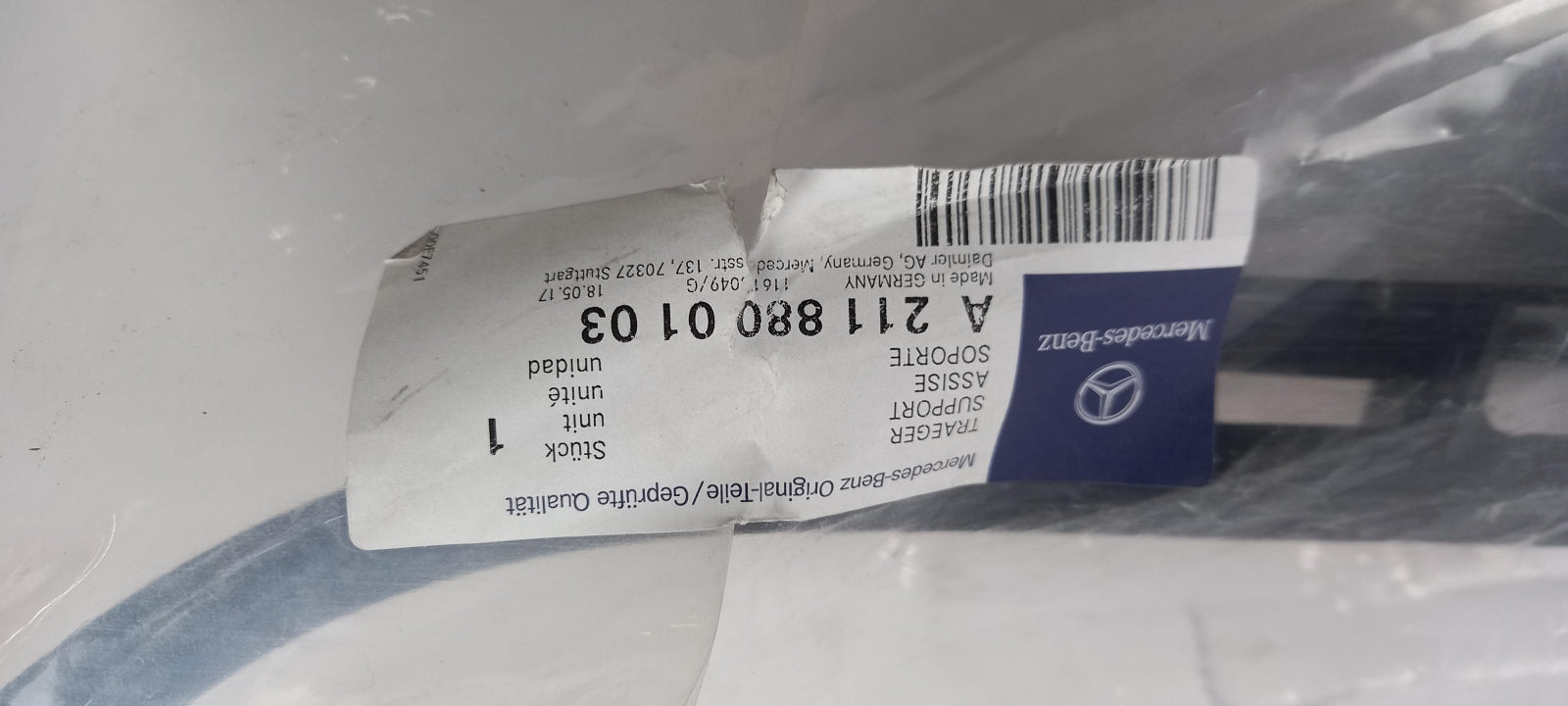 MERCEDES-BENZ Stoßstangen Träger A2118800103 – Eminia Trading